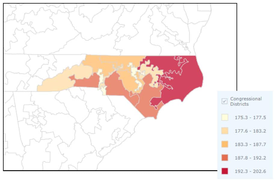 Cancer Maps Show Southeastern States Falling Behind - North Carolina ...