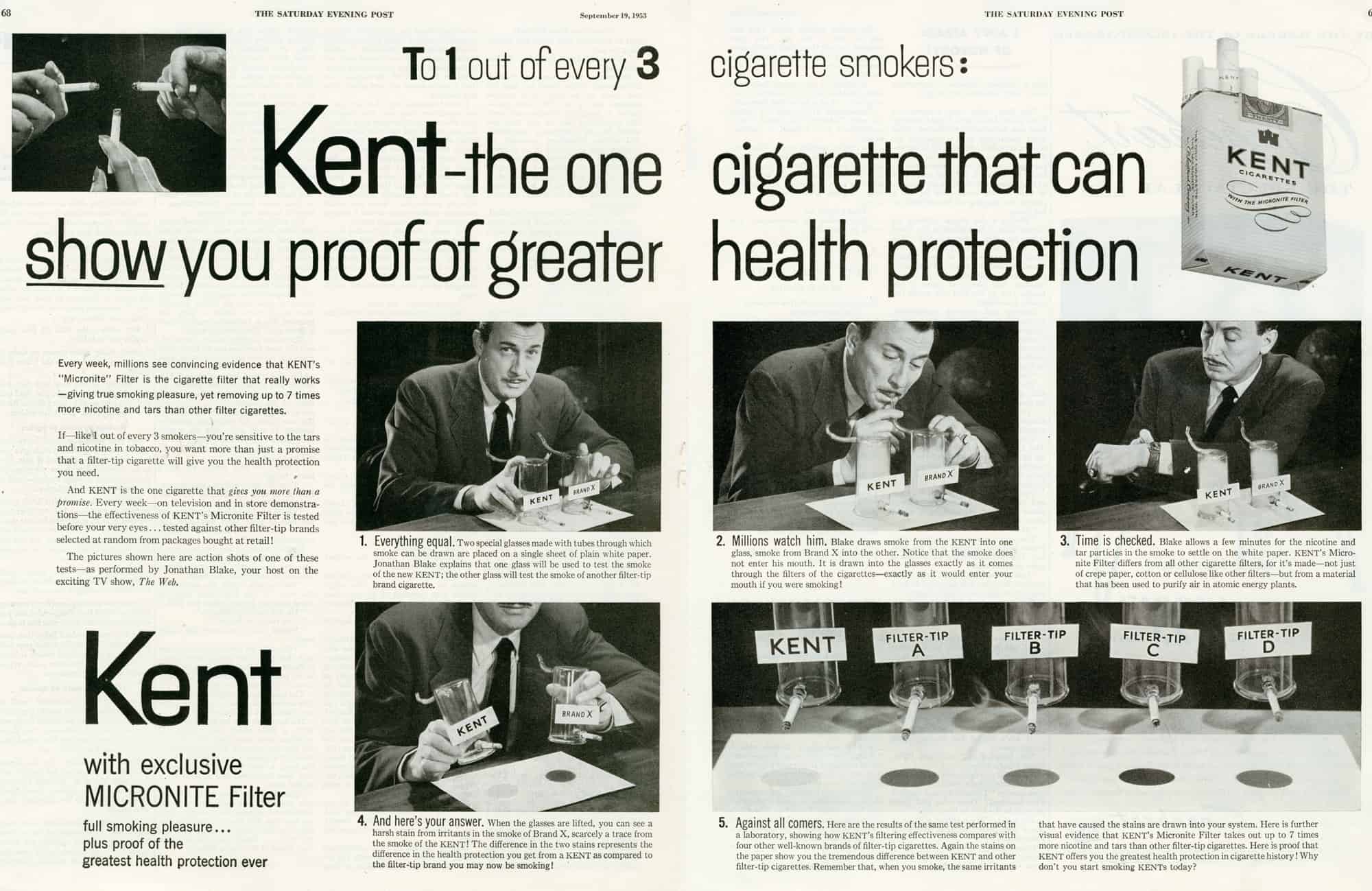 Kent Cigarettes Asbestos