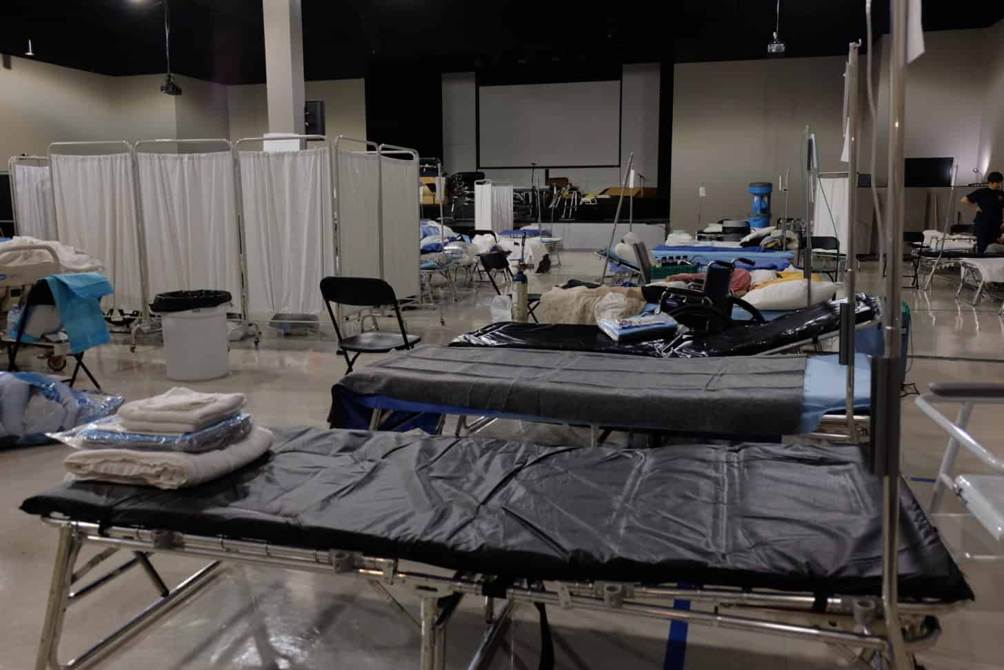 Inside an Emergency Medical Hurricane Shelter - North Carolina Health News