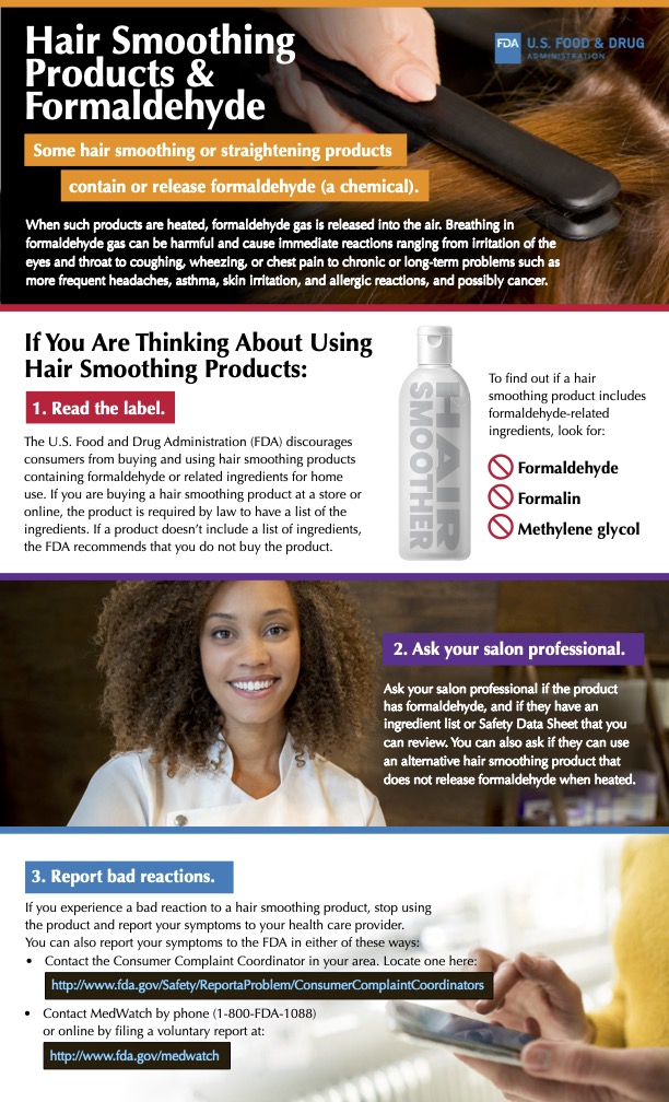 Hair Smoothing Products That Release Formaldehyde When Heated ...